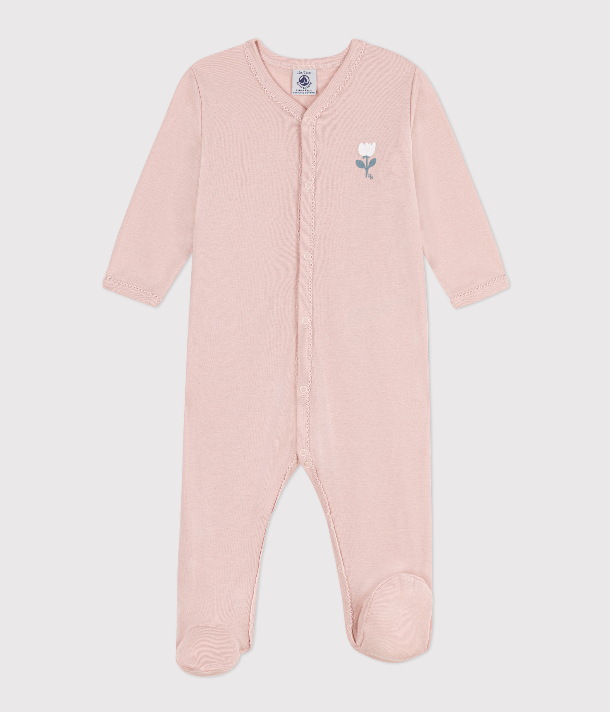 Dors-bien rose en coton SALINE | Petit Bateau